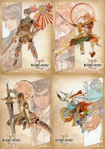 Character card Gathered sheet of paper measuring 80 x 100cm Bromide 4 ...