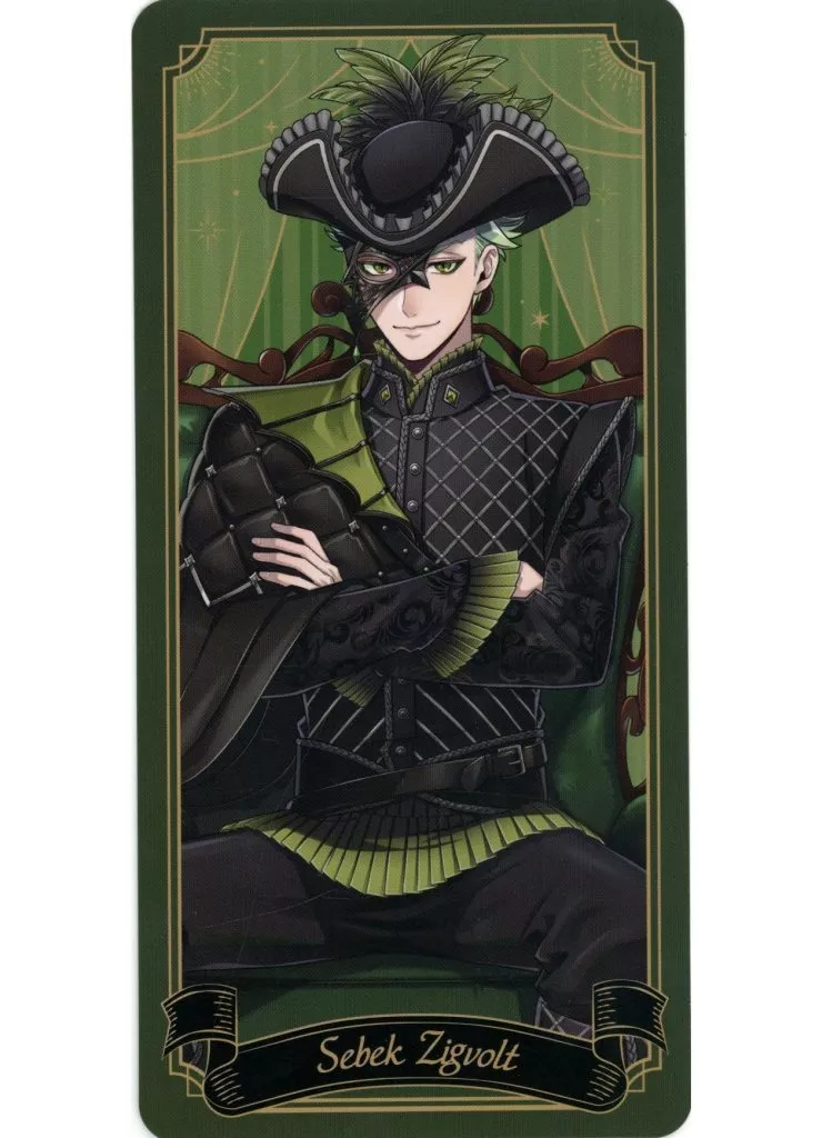 Character card Sebek Zigvolt (seated / normal) "Disney Twisted ...