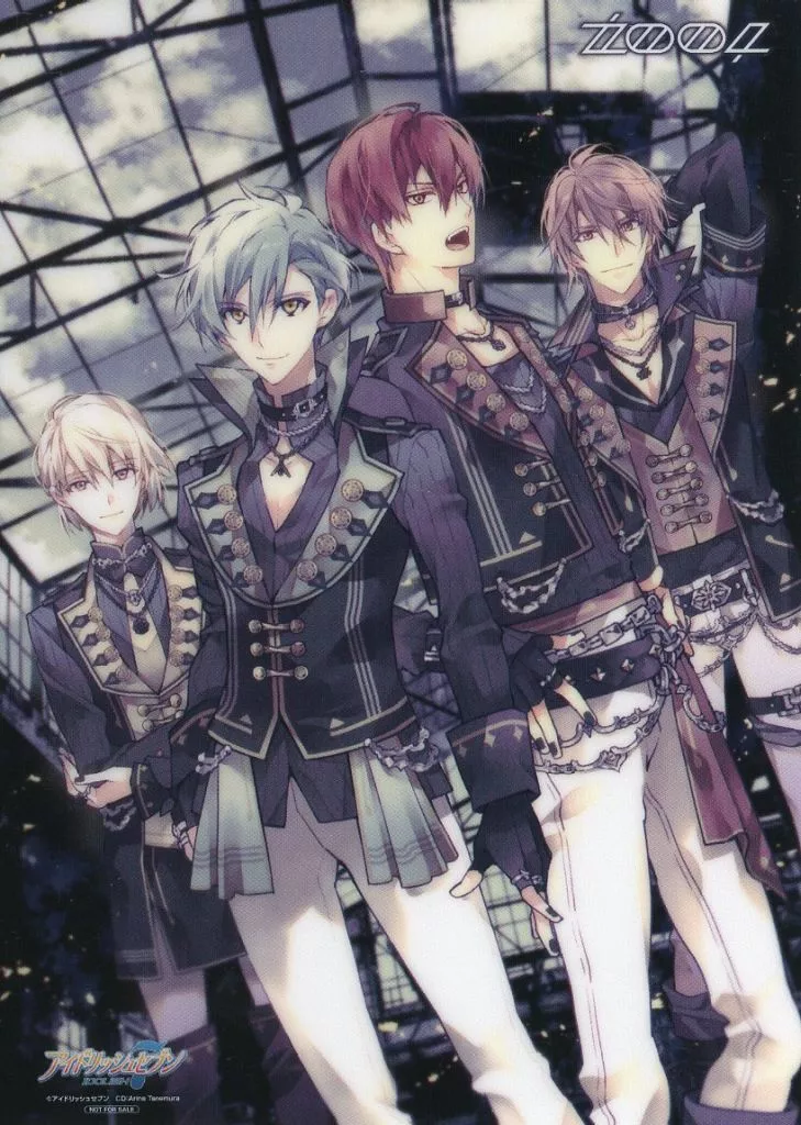 Character card ZOOL artist photo clear card "Idolish Seven" Idolish ...