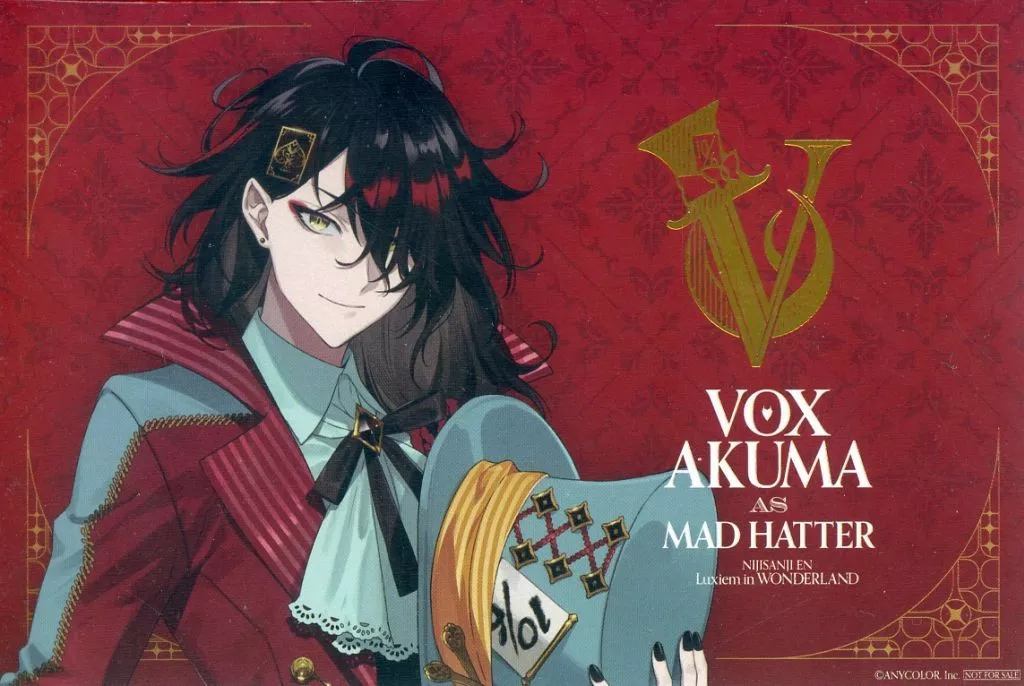 Character card Vox Akuma illustration card "Virtual YouTuber Nijisanji ...