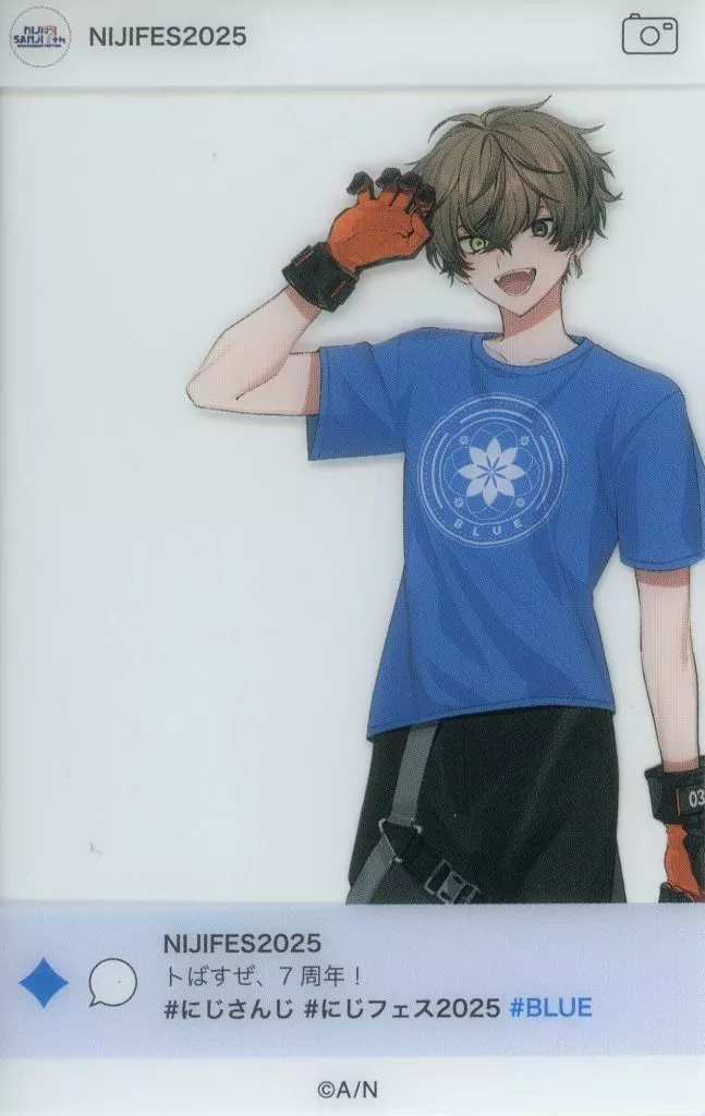 Character card Alburne Knox "Virtual YouTuber Ni Ji-Ji-Ji-Ji Festival ...