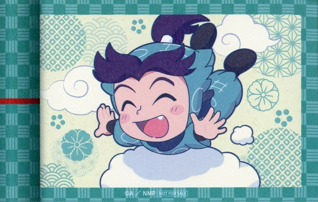 Kirimaru Settsuno (Mini Character) Makimono Style Illustration Card ...