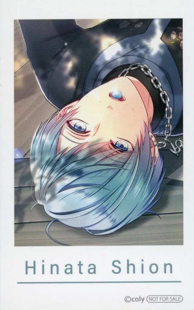 Character card Shion Hyuga Original Mini Card "Stand My Heros Animate ...