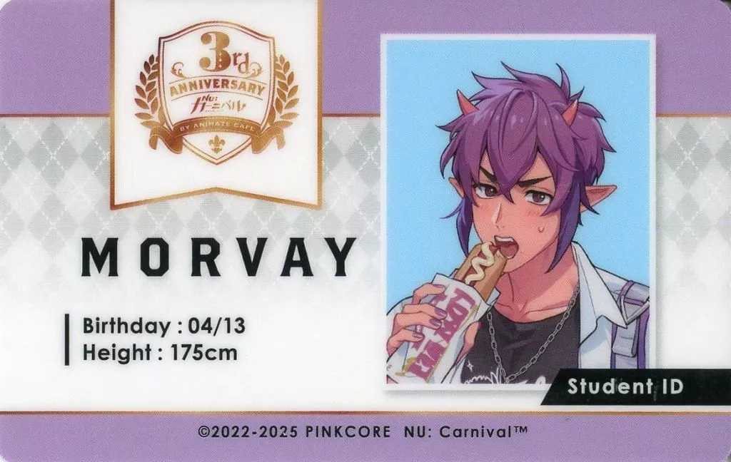 Character card Morphis NU : Carnival 3rd Anniversary×animatecafe ...