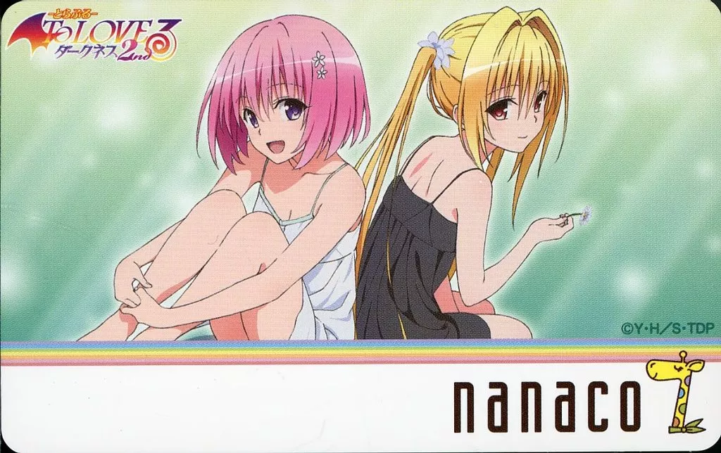 Momo Belia Deviluk & Golden Darkness Nanaco Card "TO LOVE RU - To Love Ru - darkness 2nd" Seven ...