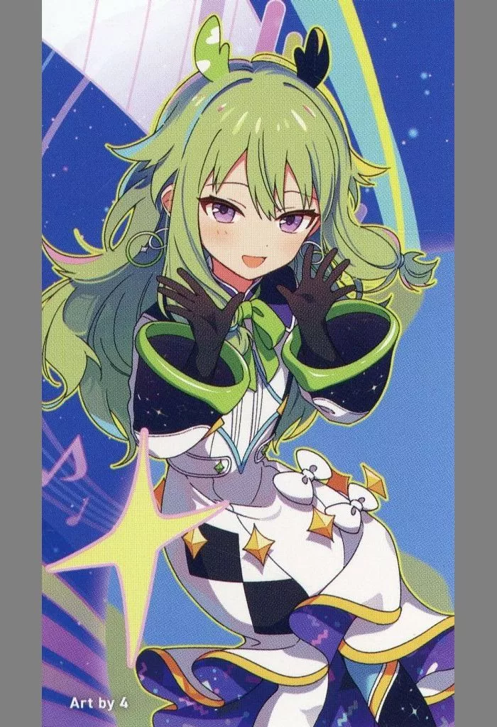 Kusanagi Nene original trading card "Compact disc プロジェクトセカイ colorful ...