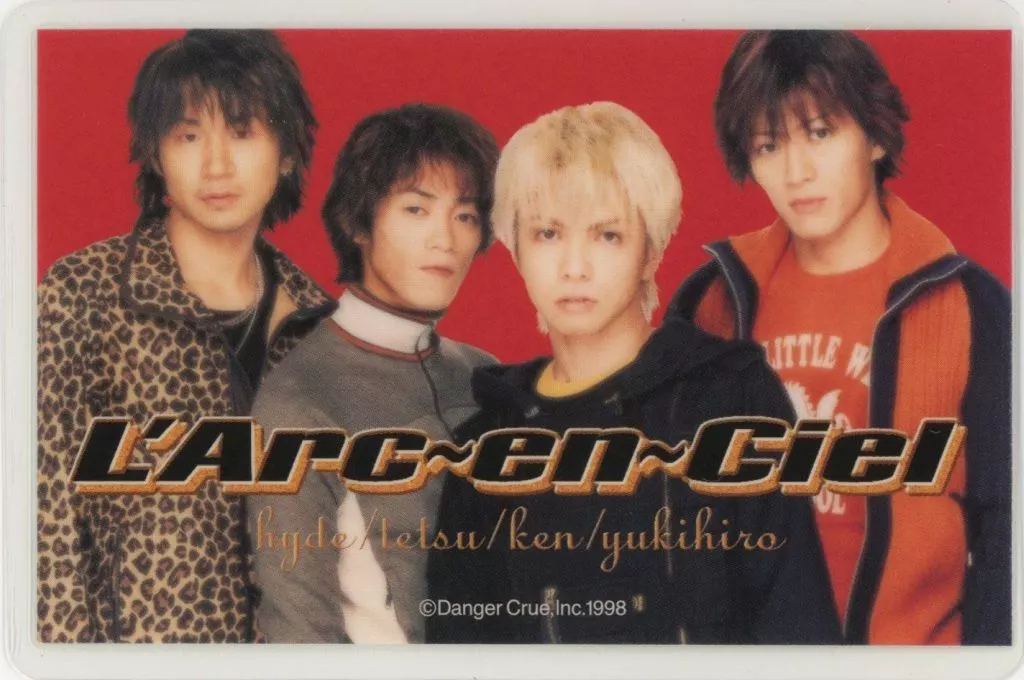 L' Arc ~ en ~ Ciel laminate card official goods collection | Goods ...