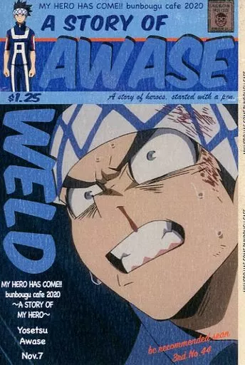Yousetsu Awase A STORY BOOK Motif Postcard "MY HERO ACADEMIA x ...