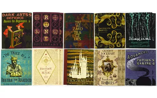 Hogwarts Textbook Covers