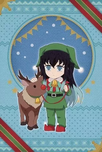 Postcard Muichiro Tokitoru Christmas Postcard B "Demon Slayer: Kimetsu ...