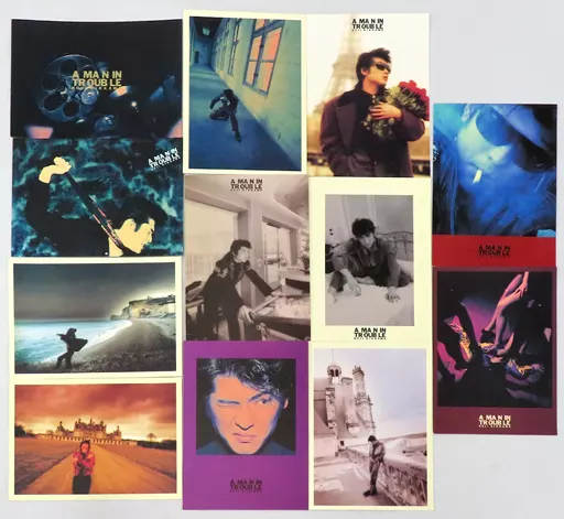 Postcard A set of 12 Koji Kikkawa postcards "Koji Kikkawa Photo Collection A Man in Trouble Fan ...