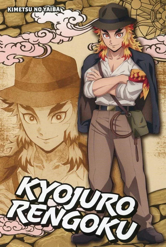 Kyojuro Rengoku (Isshin) original postcard "Demon Slayer: Kimetsu no ...