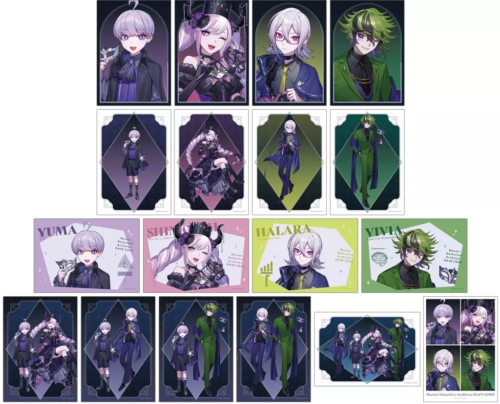 [Box] Super Detective Case Book Rain Code ロアロ Honda Illustration Mask ...