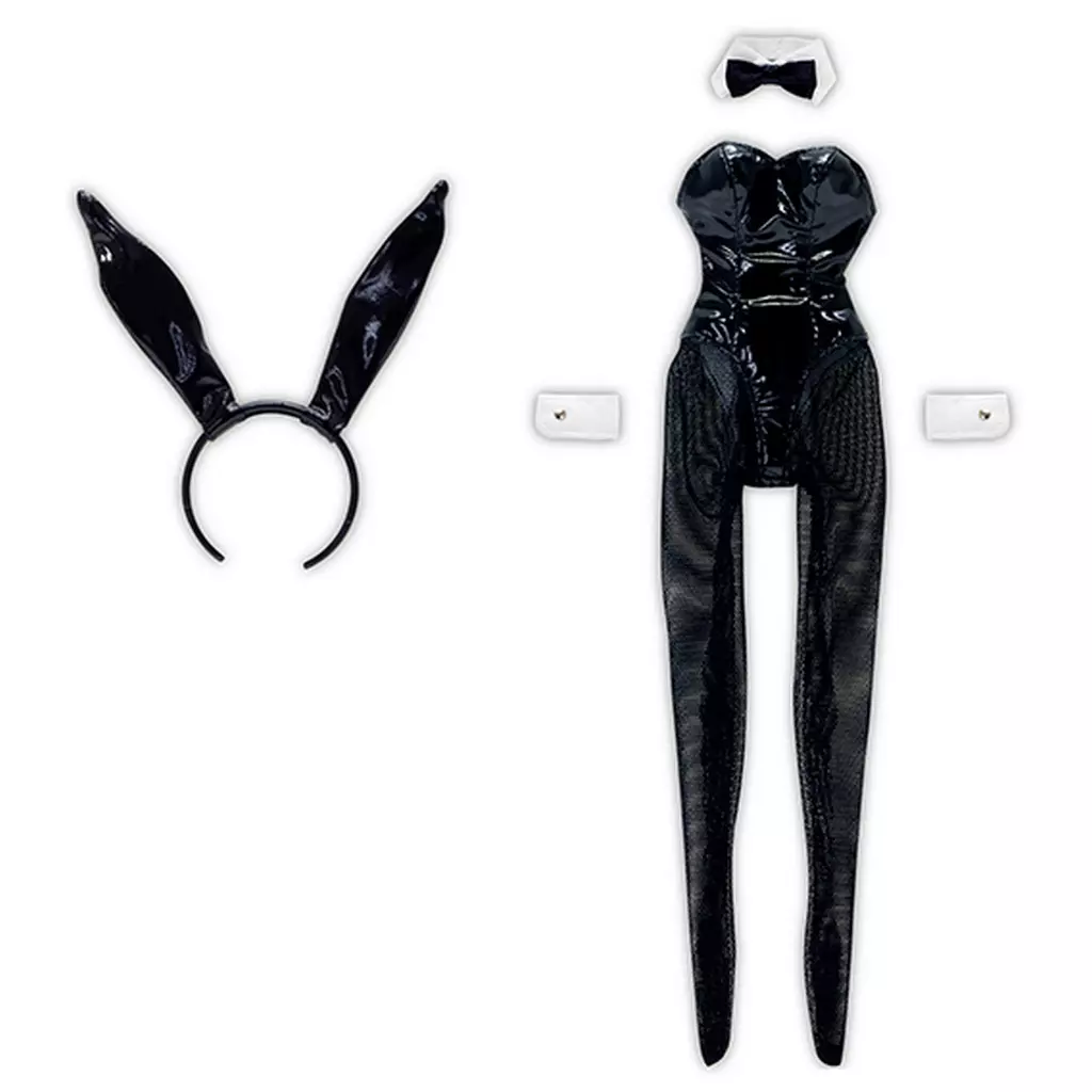 1/6 q' zBODY Enamel Bunny Girl Set (Black) | Toy Hobby | Suruga-ya.com