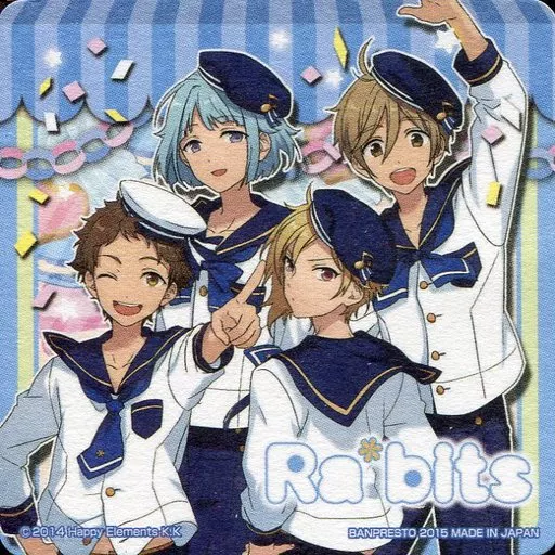 A. Ra * bits (costume) collection coaster "Ichiban Cafe x Ensemble Stars! ～ Welcome new student ...