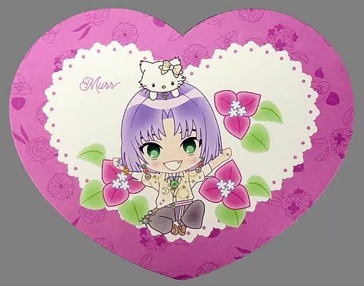 Mug / Teacup Mule x Charmi Kitty Heart Type Coaster "Promise of the ...