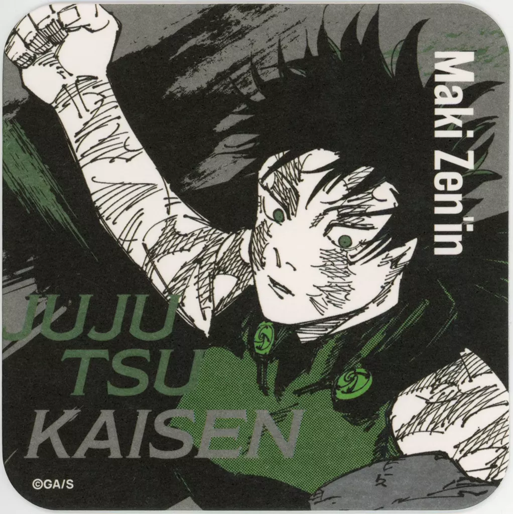Maki KUYOIN' Akutami Kudashita Jujutsu Kaisen Art Coaster -BATTLES ...