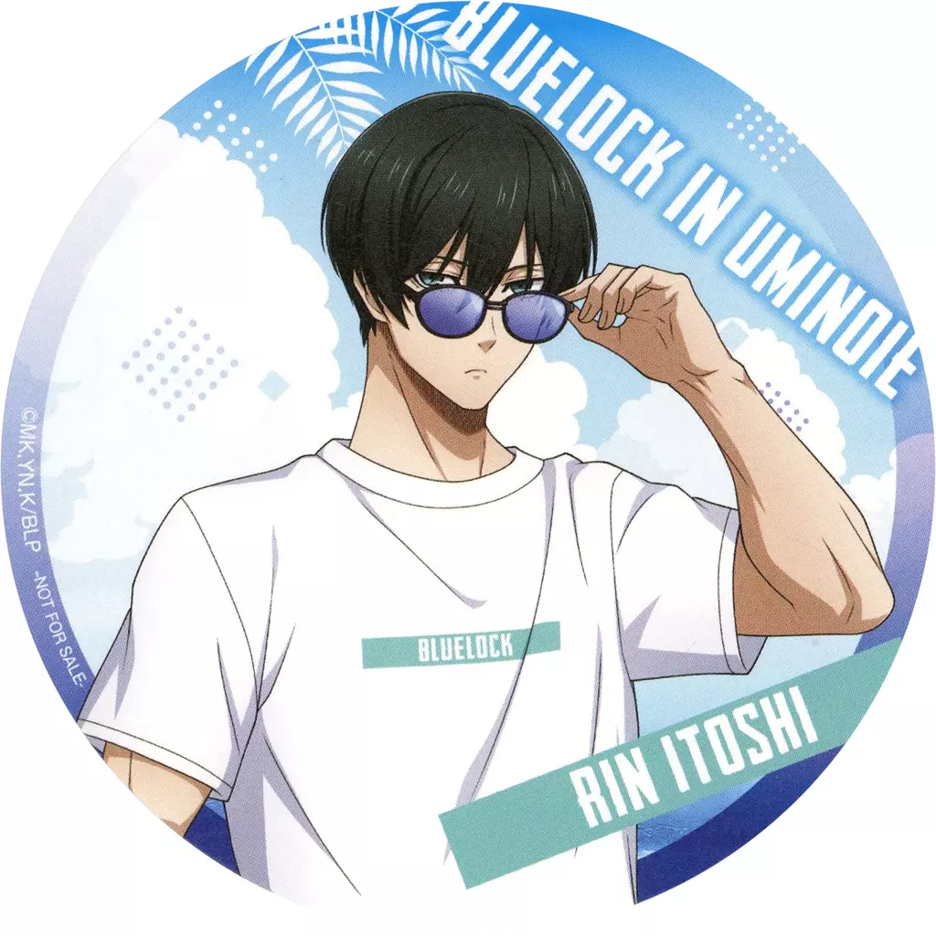 Coaster Rin Itoshi's original coaster "Blue Rock in SWEETS PARADISE ...