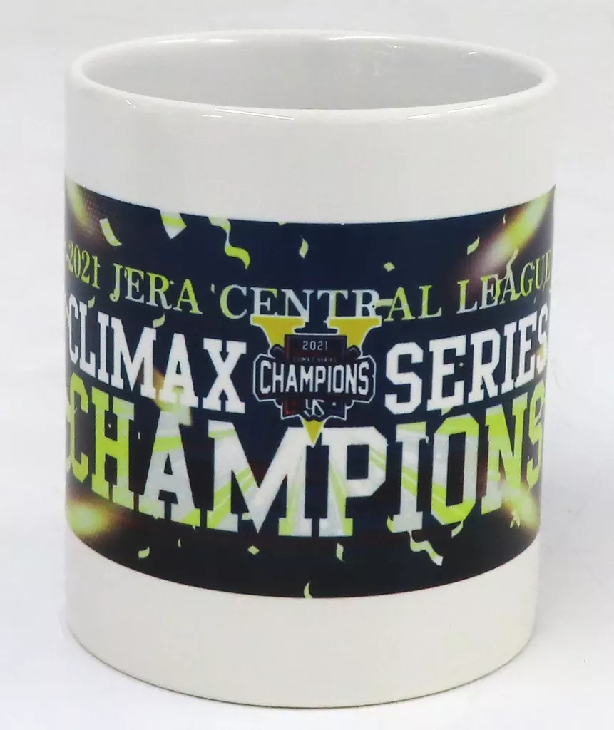 Mug Japanese tea cup Tokyo Yakult Swallows Climax Series Championship Mug 2021 JERA Climax ...