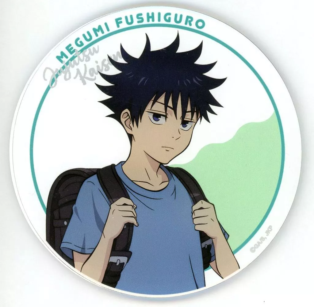 Acrylic Coaster drawn by Megumi Fushiguro (in childhood) JF2025 Ver. "Jujutsu Kaisen" Jump Festa ...