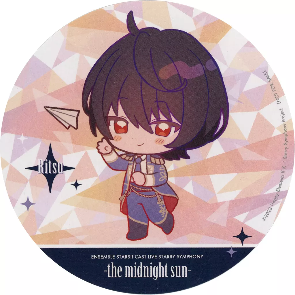 Ritsu Sakuma Coaster A group "Ensemble Stars! Cast Live Starry Symphony ...