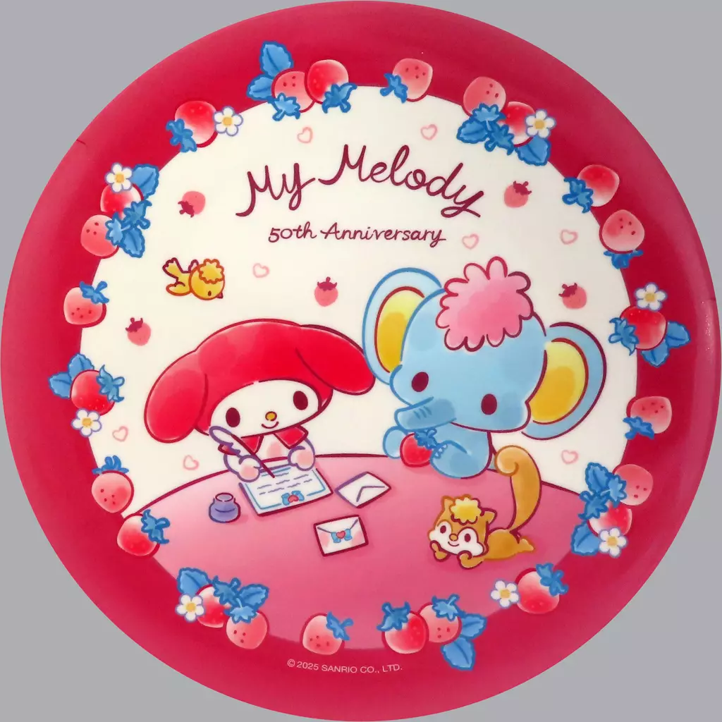 Plate and bowl 7. My Melody & Zou-san & Risu-kun & Tori-san Melamine ...