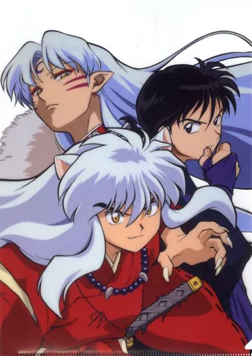 INUYASHA, Miroku and Sesemaru A4 plastic trasparent file folder ...