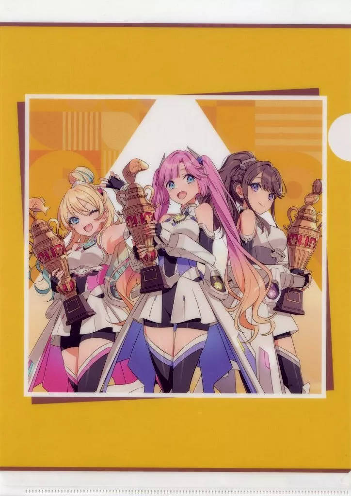 Clear file Miruka Park! A4 plastic trasparent file folder "CD Love Live ...