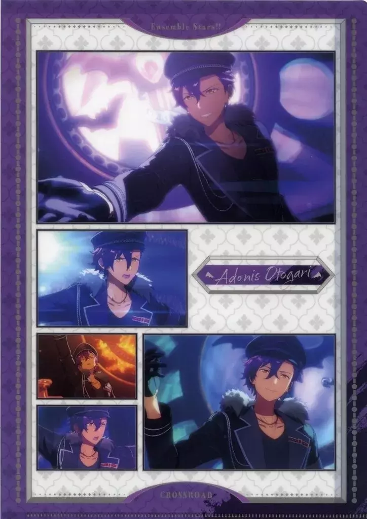 [New] Otogari Adonis / UNDEAD cross road A4 single clear file "Ensemble ...