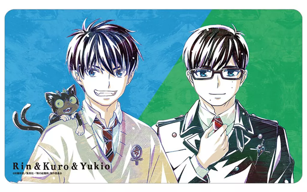 Desk mat Rin & Kuro Okumura & Yukio Okumura Ani-Art Multi-Desk Mat ...