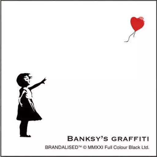 Notebook / notepad Balloon Girl Tag "Banksy" | Goods / Accessories ...