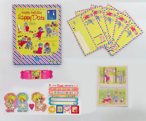 Notebook / notepad OHITA Sugina CHOKO'S CHEST POCKET LETTER SET Nakayoshi OCTOBER ISSUE ...