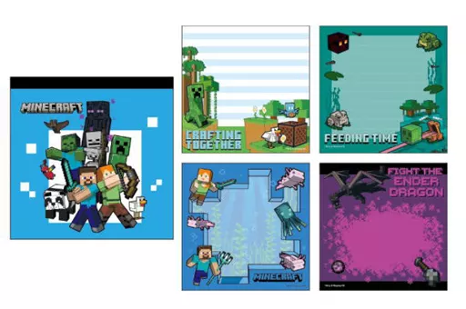 Notebook / notepad Aggregate Block Memo "MINECRAFT - Minecraft ...