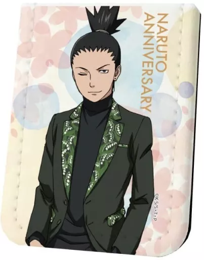 Notebook / notepad 8. Narashikamaru (flower ver.) painted レザーフセンブック ...
