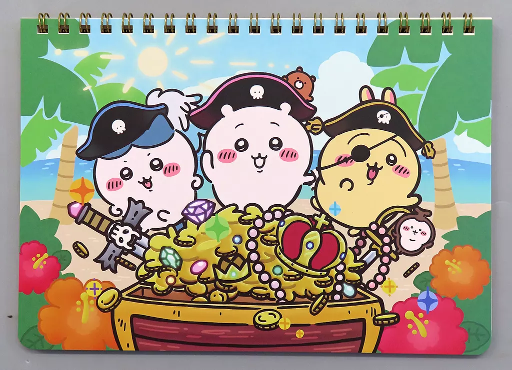 Notebook / notepad Gathering Chikawa Adventure A5 Ring Note "ChiKawa is ...