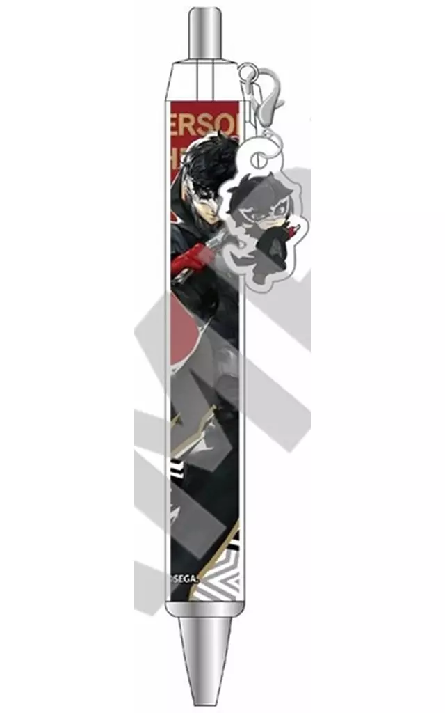 [New] Joker Character Killar ball point pen (with charm) "Persona 5 The ...