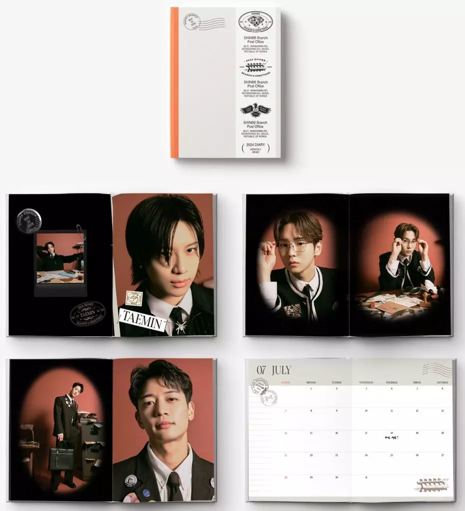 Stationery and other items [Single Item] SHINee hardcover diary "SHINee ...