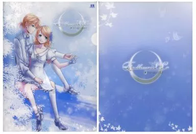 Kagamine Lynn & Len A4 jacket clear file "CD-Hitoshizuku × yama feat. Kagamine Lynn, Kagamine ...