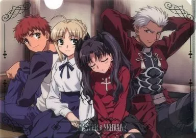 [A la carte] Shiro, Saber, Rin and Archer (rest) A4 clear file "Taito ...