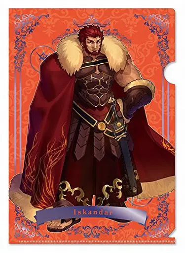 Clear file Rider / Iskandar A4 clear file "Fate/EXTELLA" | Goods ...