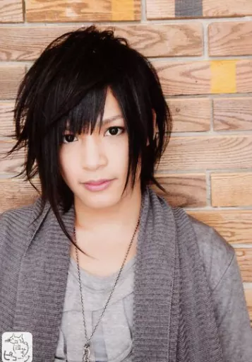 Official photo (Male) / Singer Pico / Bust Up, Costume Grey, Necklace ...