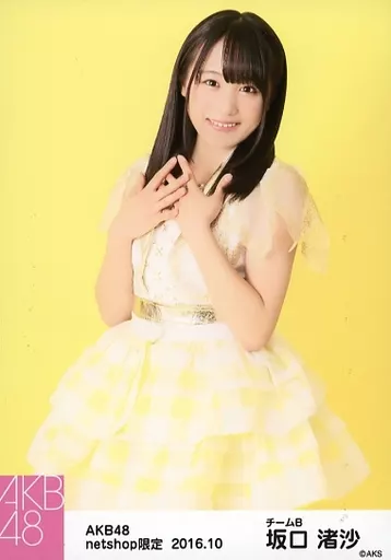 Official photo (AKB48, SKE48) / idol / AKB48 Nagisa Sakaguchi / Hizakami / AKB48 October 2016 ...