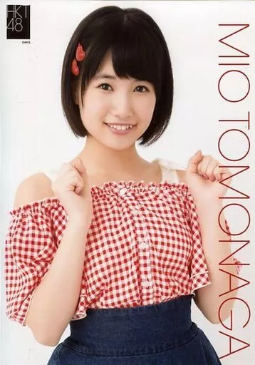 Official photo (AKB48, SKE48) / idol / HKT48 Mio Tomonaga / Upper body ...
