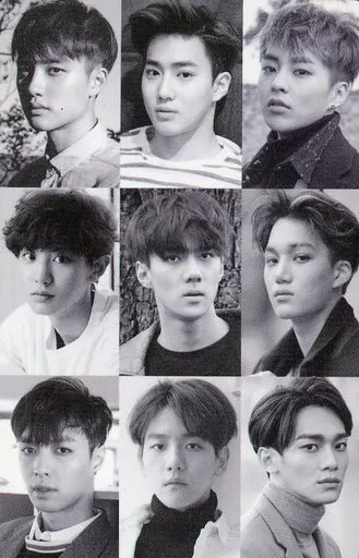 Collection card (male) / "EXO OFFICIAL LIGHT STICK Version 2 (official ...