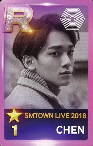 Collection Card (Male) / 「 SMTOWN LIVE 2018 in Osaka 」 Special Gift ...