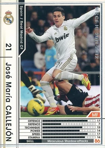 WCCF/MF / Regular Card / 2011-2012 311 [Regular Card] : Jose Maria Cajehong | Toy Hobby | Suruga ...