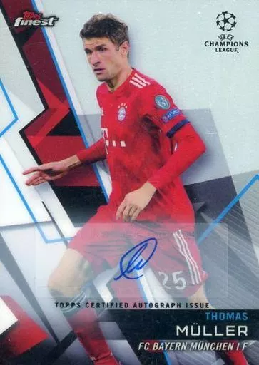 36 [Autograph Card] : THOMAS MULLER, with handwritten signature | Toy ...