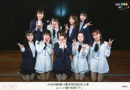 Official photo (AKB48, SKE48) / idol / AKB48 AKB48 / Gathering (9 people) / Horizontal AKB48 ...