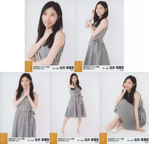 Official photo (AKB48, SKE48) / idol / SKE48 Jurina Matsui / SKE48 June 2018 net shop (group ...