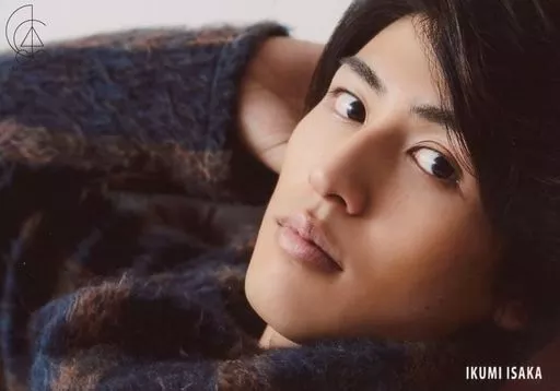 Isaka 郁巳 / Horizontal, Face Up, Costume Navy, Brown, Face on Back ...